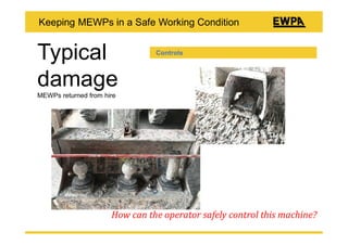 MEWP-safe-condition-ppt.pdf for safe operations | PDF