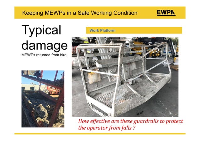 MEWP-safe-condition-ppt.pdf for safe operations | PDF | Operating ...