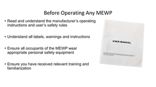 Mewp training | PPTX