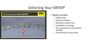 Mewp training | PPT