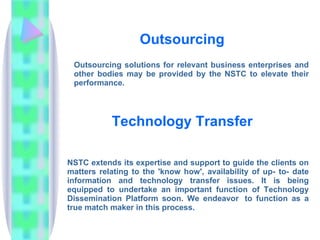 NSTC: A Nanotechnology Platform | PPT
