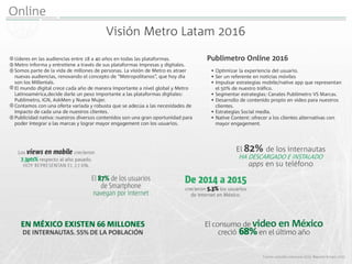 Publimetro Mexico - media kit online 2016 | PPT