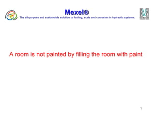 Mexel presentation for seawater intake | PPT