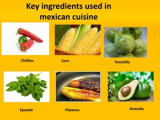 Mexican cuisine or food | PPTX