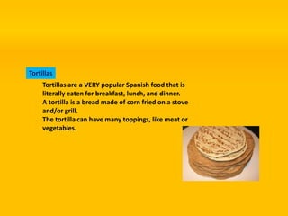 Mexican cuisine or food | PPTX