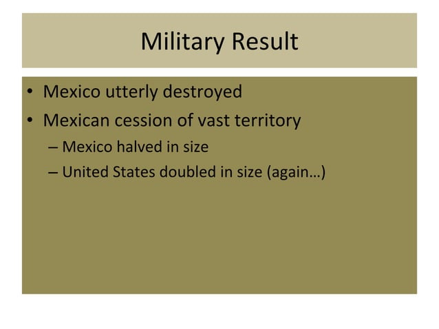 Mexican-American War | PPT | Death, Injury, or Military Conflict ...