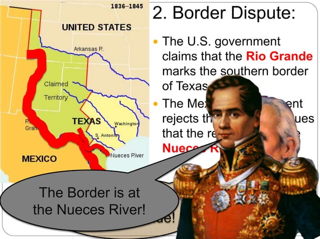 Mexican american war-causes (1) | PPTX | War and Conflicts