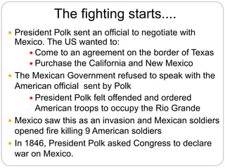 Mexican american war-causes (1) | PPTX