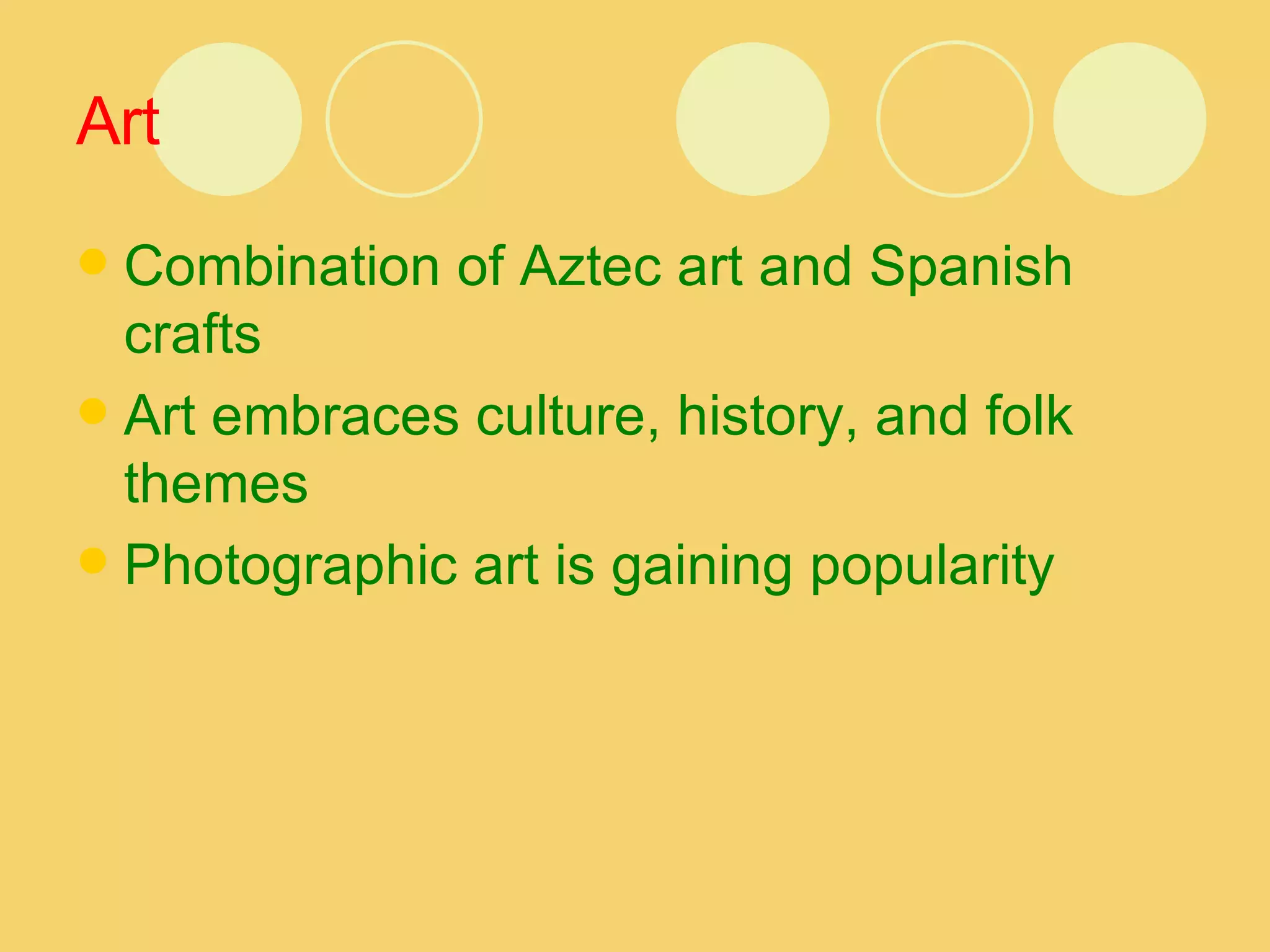 Mexican and Central American Culture | PPT