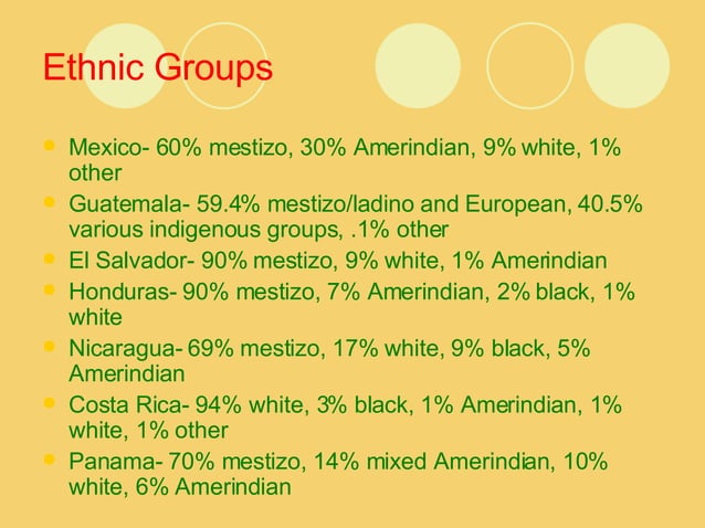 Mexican and Central American Culture | PPT