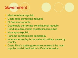 Mexican and Central American Culture | PPT