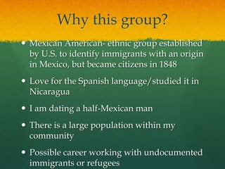 Mexican american presentation | PPTX