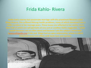 Mexican art by frida kahlo powerpoint | PPTX | Fine Art