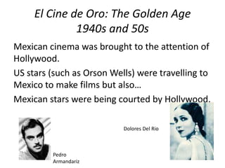 Mexican cinema lesson 1 | PPTX