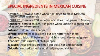 Mexican cuisine | PPTX