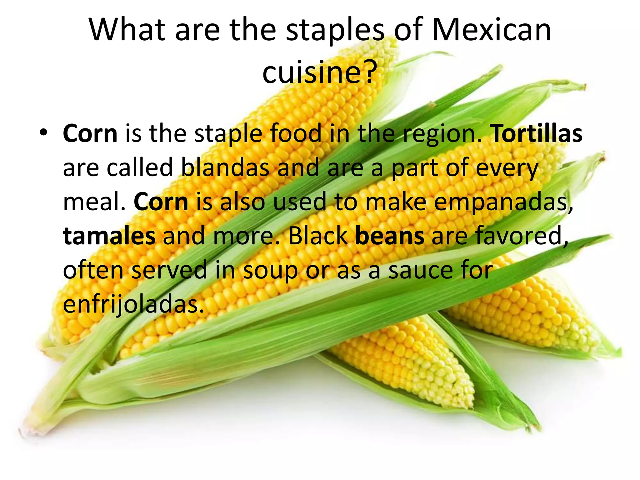 Mexican cuisine presentation | PPTX