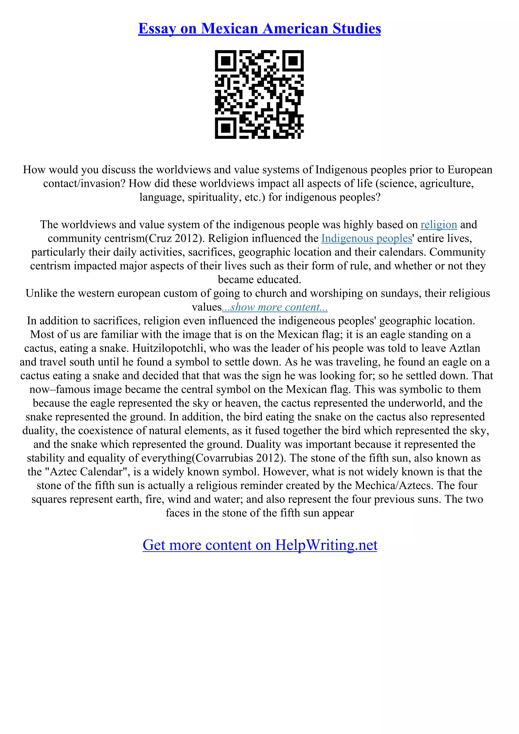 Mexican Essays | PDF