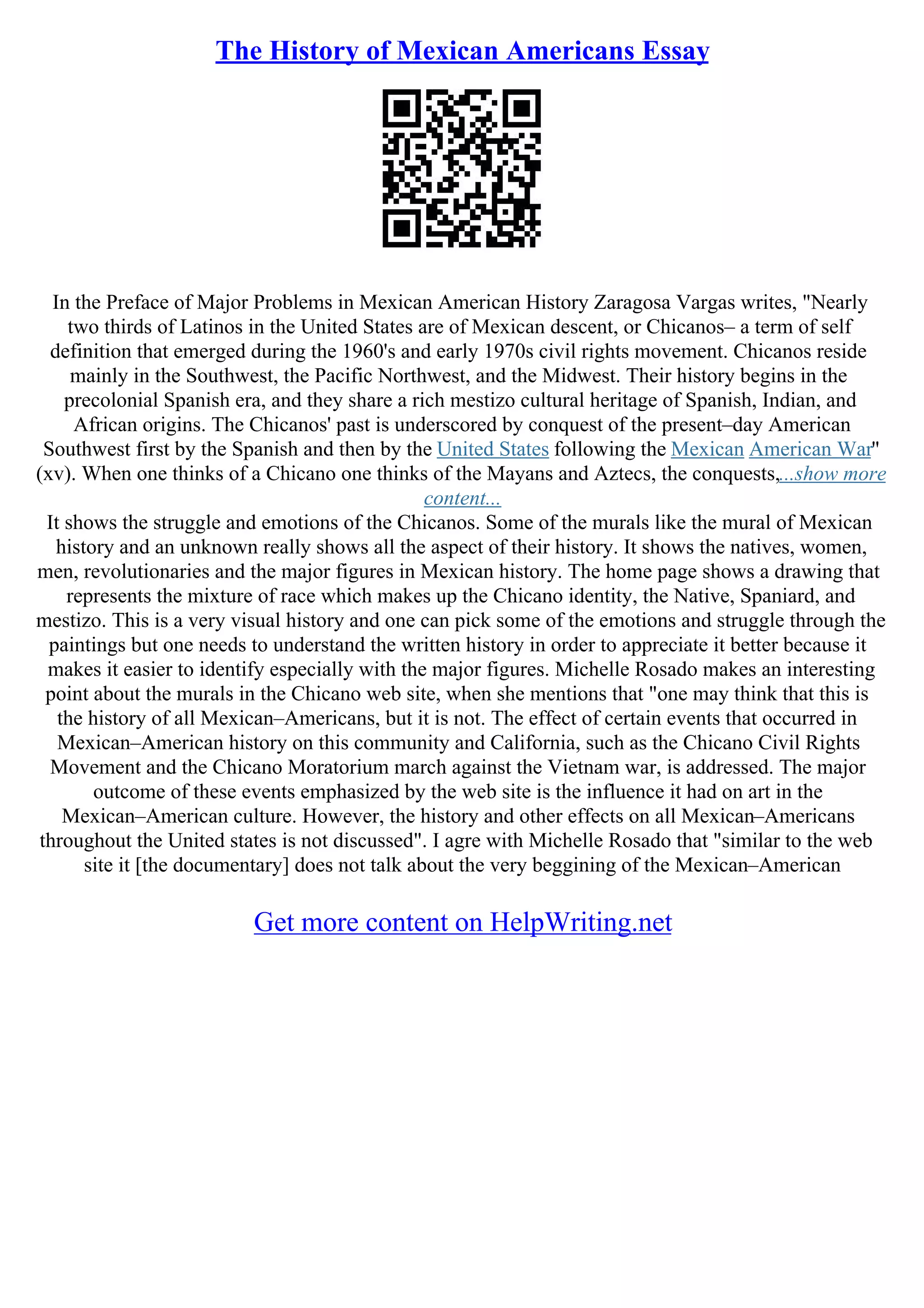 Mexican Essays | PDF