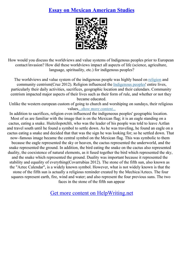 Mexican Essays | PDF