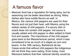 Mexican food | PPT