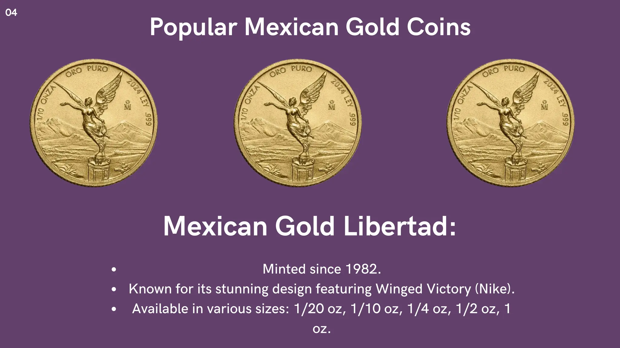 Mexican Gold Coins: A Legacy of Value and Beauty | PPT