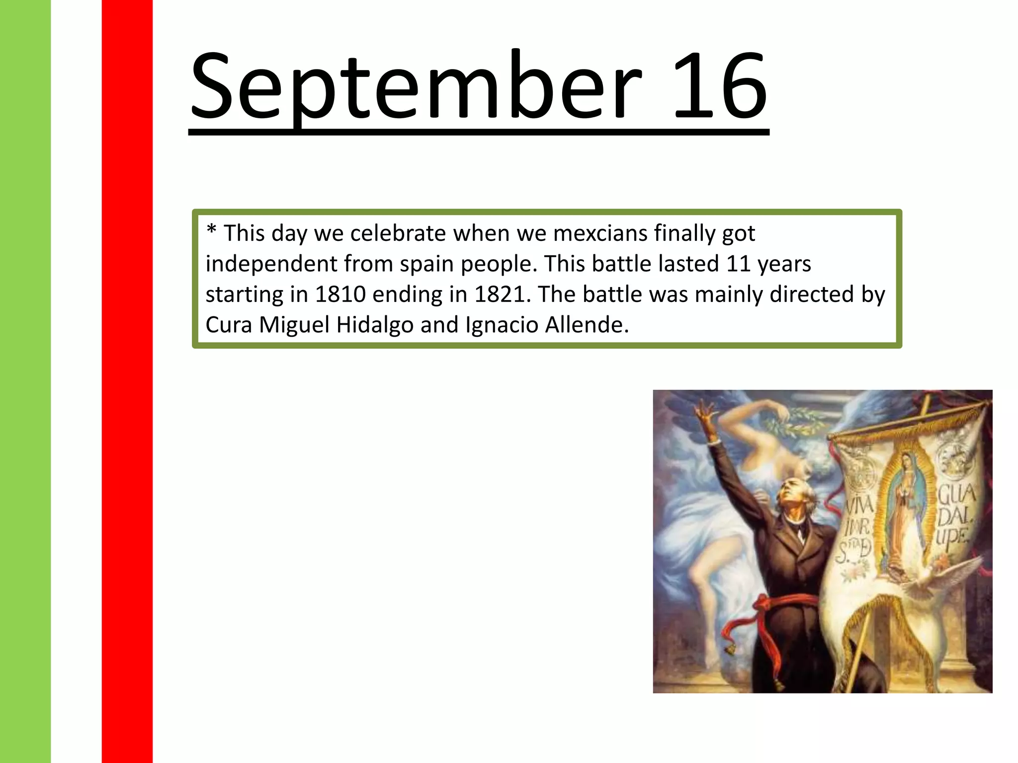 Mexican Holidays | PPTX