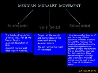 Mexican Muralist Movement | PPT