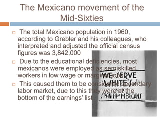 Mexicanos the chicano movement ning site #5 | PPTX