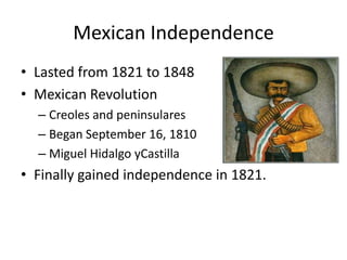 Mexicanos pt3 | PPTX