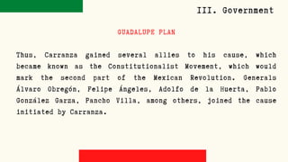 Mexican Revolution (1910 to 1920) | PDF