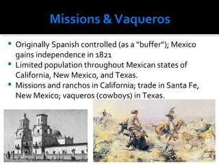Mexican Experience in the West | PPT
