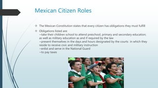 Mexican and US Government Foundations | PPTX