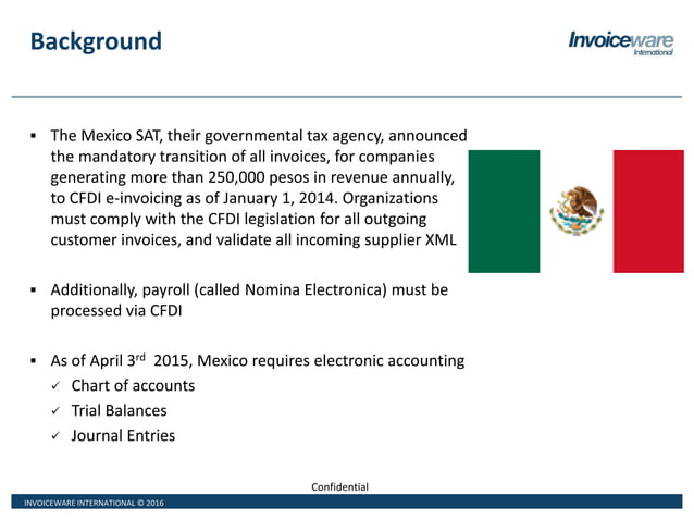 Mexico Electronic Invoicing and Tax Reporting Requirements | PDF