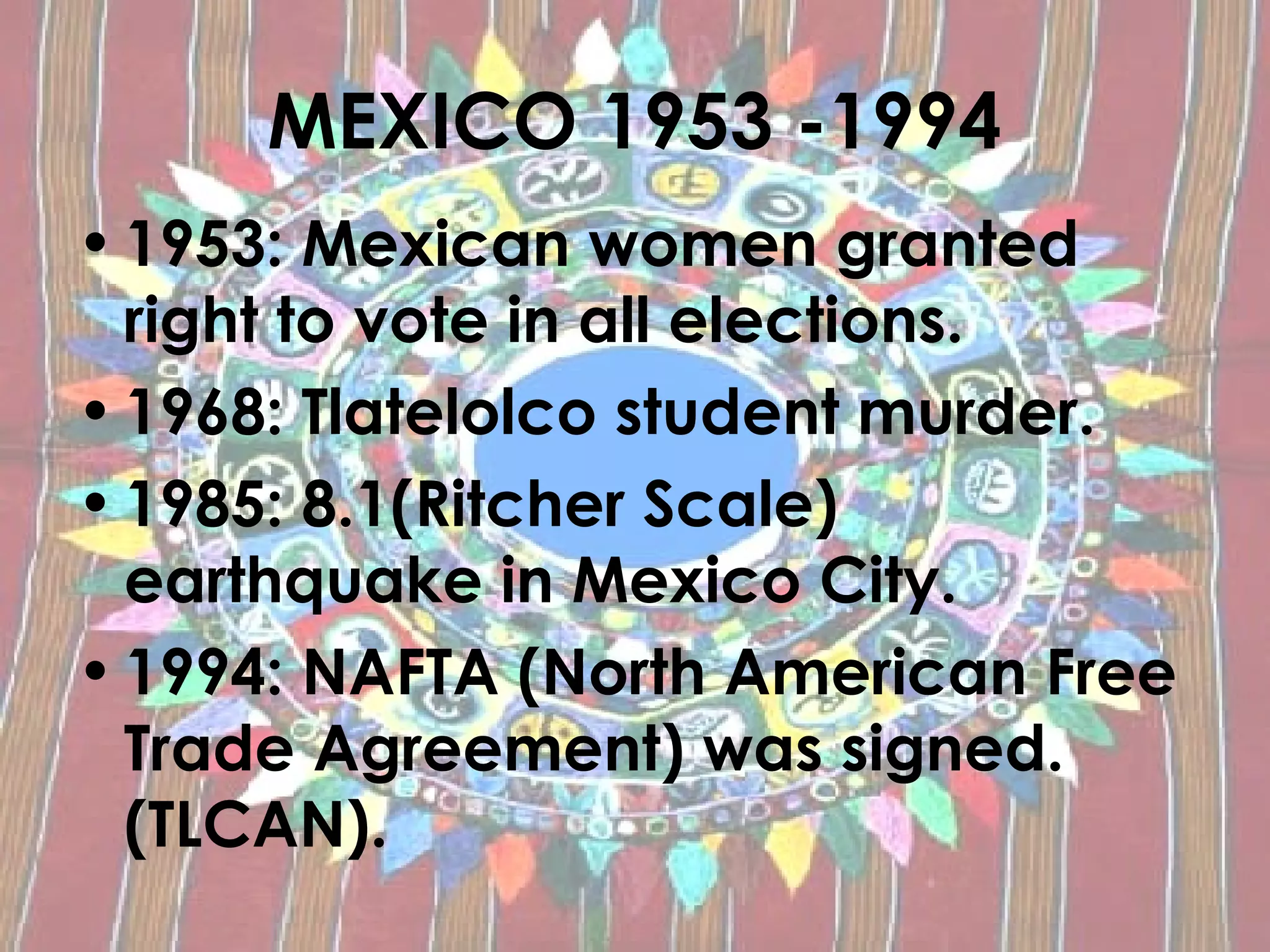 Mexico presentation | PPT
