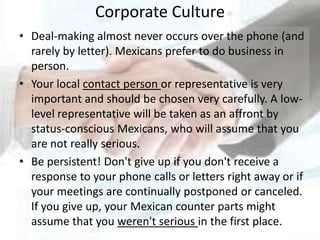 Mexico : Culture Research | PPTX | World Cuisines | Food & Drink