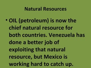 Mexico and venezuela location | PPT