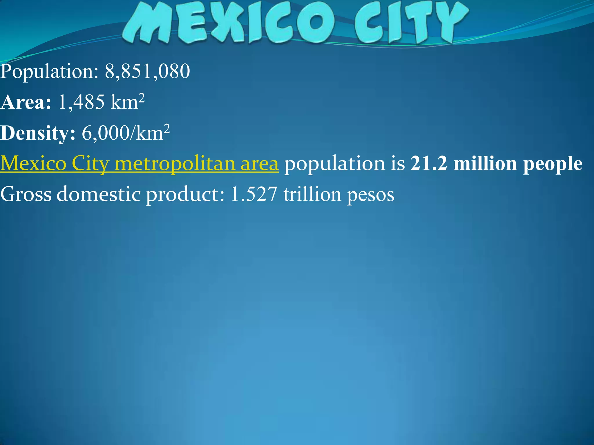 Mexico city | PPTX