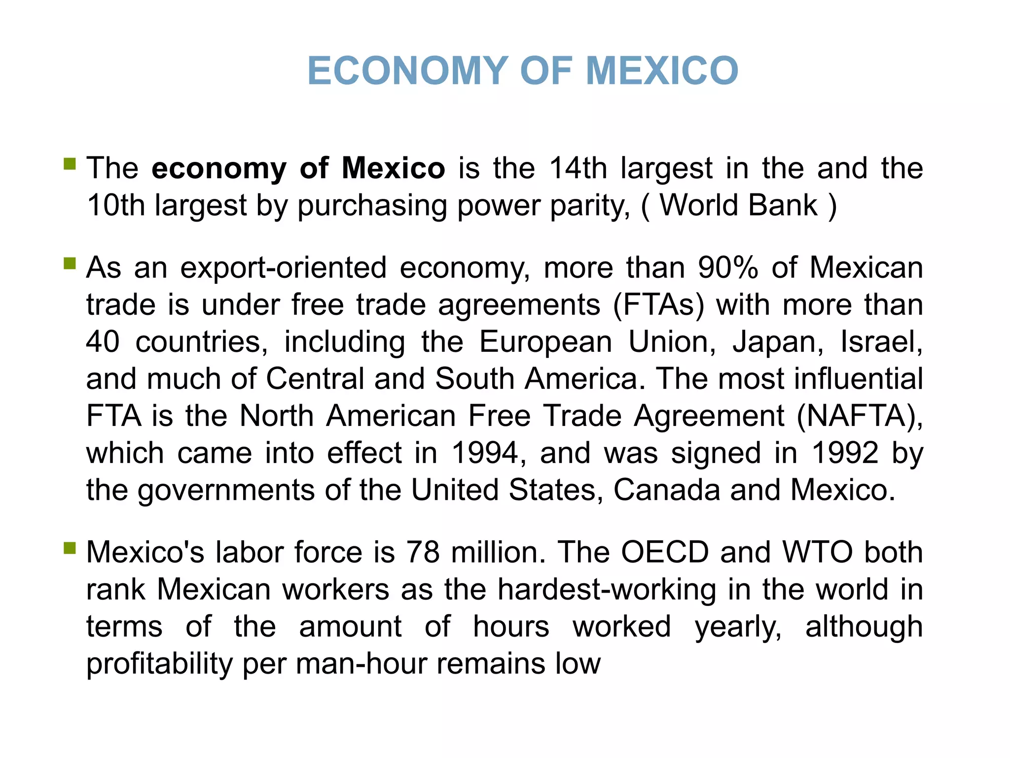 Mexico complete for presentation | PPTX