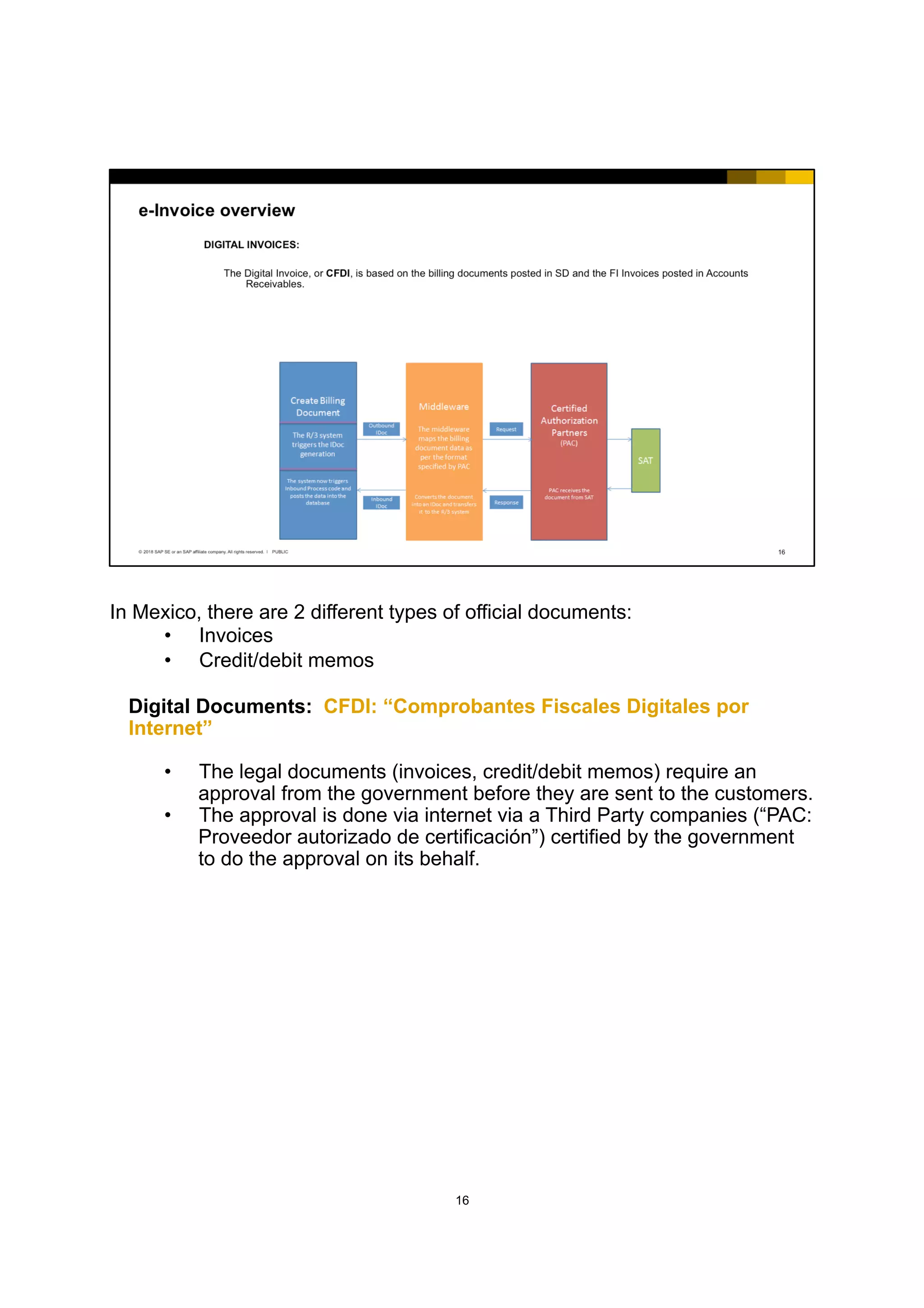 Mexico SAP country version s4hana | PDF