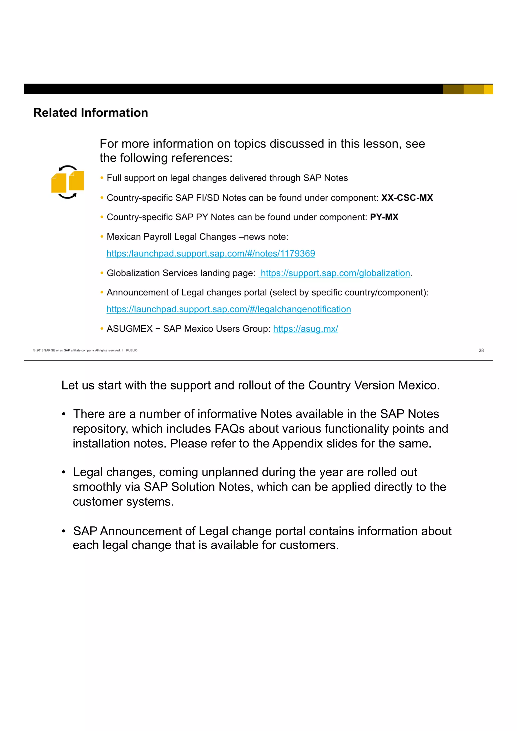 Mexico SAP country version s4hana | PDF | Business Accounting & Finance ...