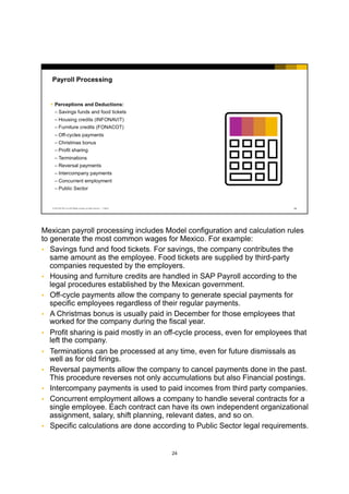 Mexico SAP country version s4hana | PDF