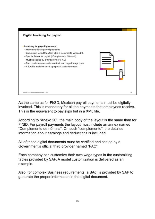 Mexico SAP country version s4hana | PDF | Business Accounting & Finance ...