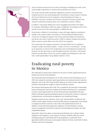 Rural Poverty in Mexico | PDF