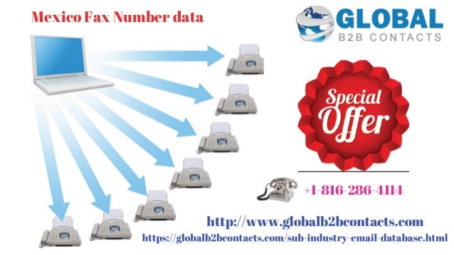 Mexico Fax Number Data – ashely