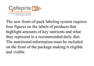 Mexico New Front of-Pack Labeling_2014 | PPT