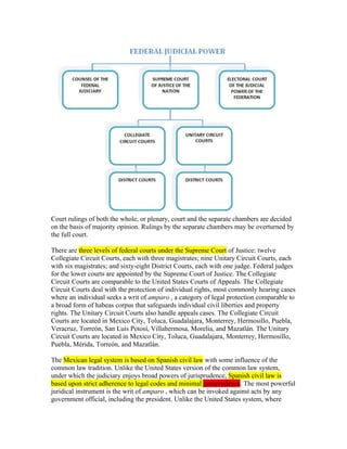 Mexico's Governmental Structure | DOC