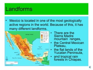 Mexico’s Natural Resources | PPT | Geography | Science