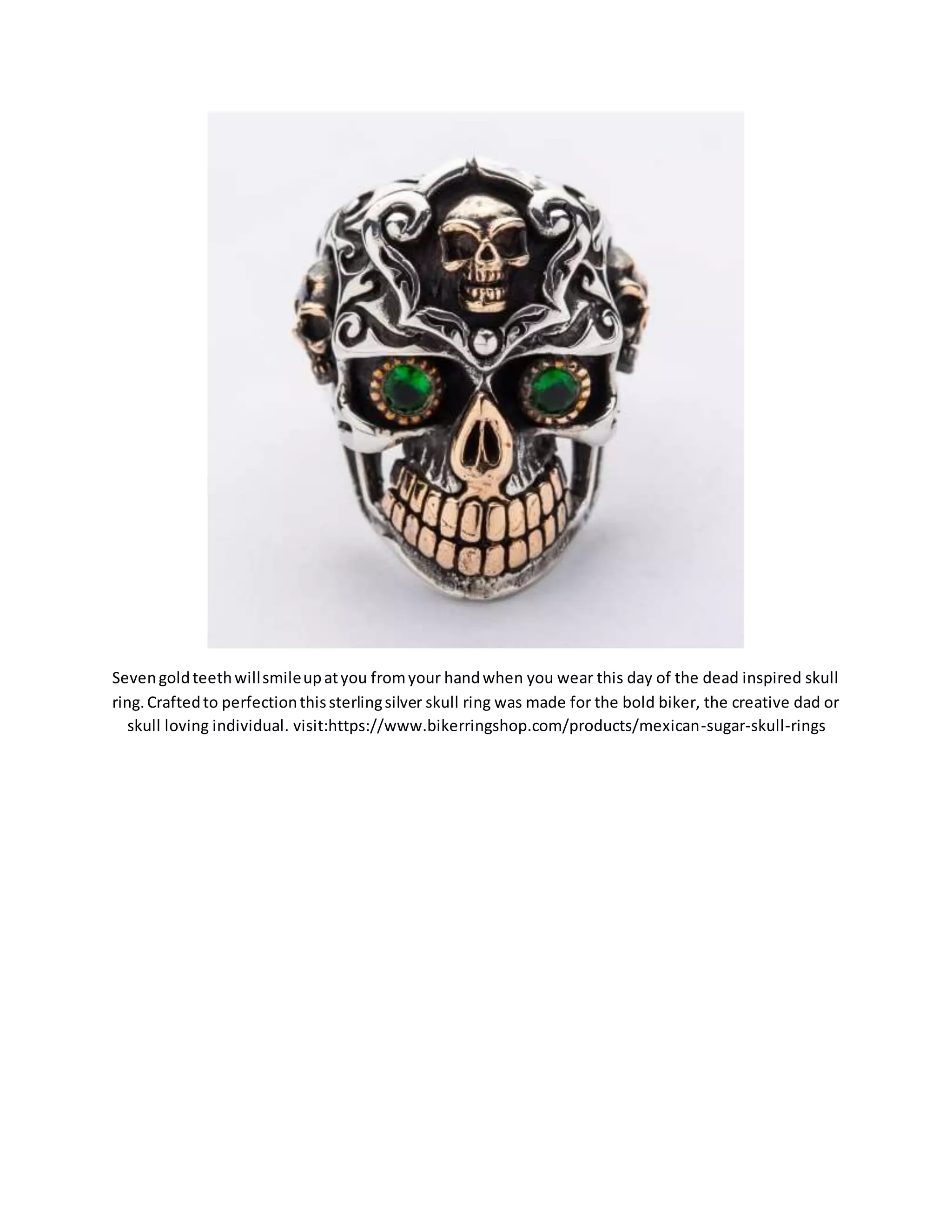 Mexico sugar skull rings | DOCX