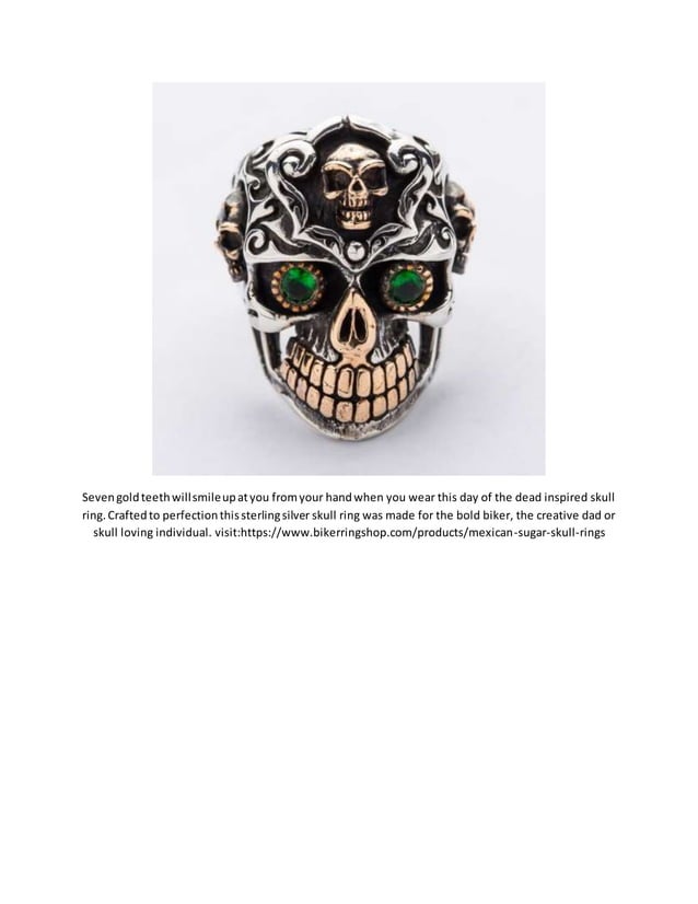 Mexico sugar skull rings | DOCX