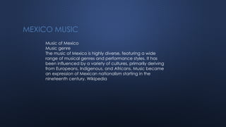 Mexico –The land of Spanish speakers(oldest city.pptx